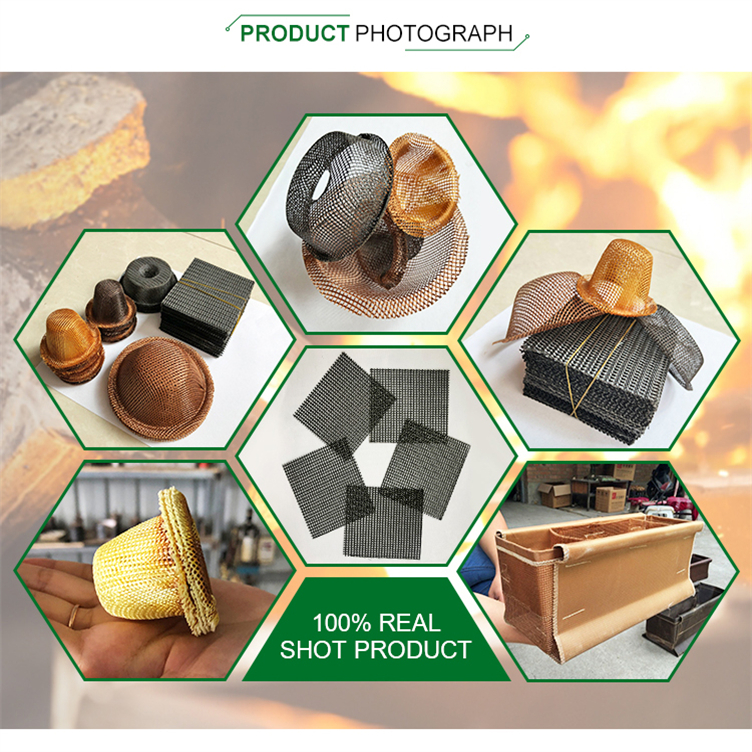 High Temp Fiberglass Mesh Filter