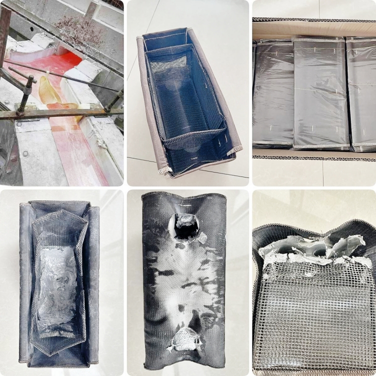 Fiberglass Shunt Combo Bag For Casting Aluminium Filtration Factory