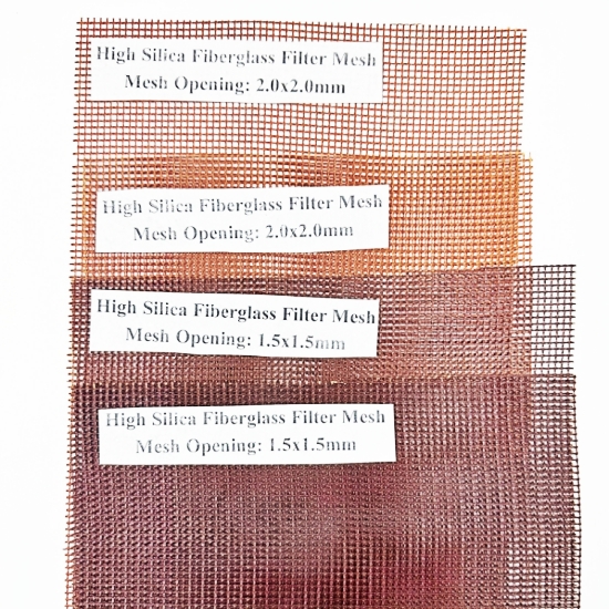 Silica Mesh Filter For Foundry