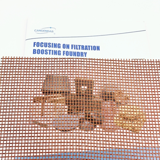 Silica Mesh Filter For Foundry