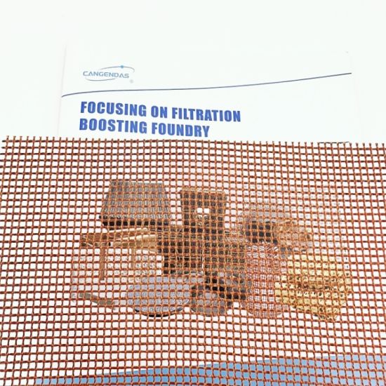 Silica Mesh Filter For Foundry